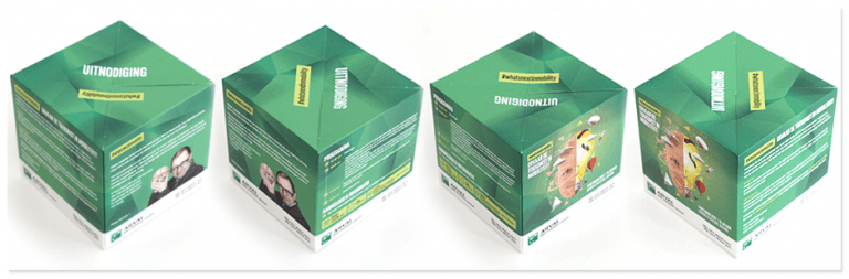 Pop up direct mailing voorbeeld met verrassingseffect | LocoMail
