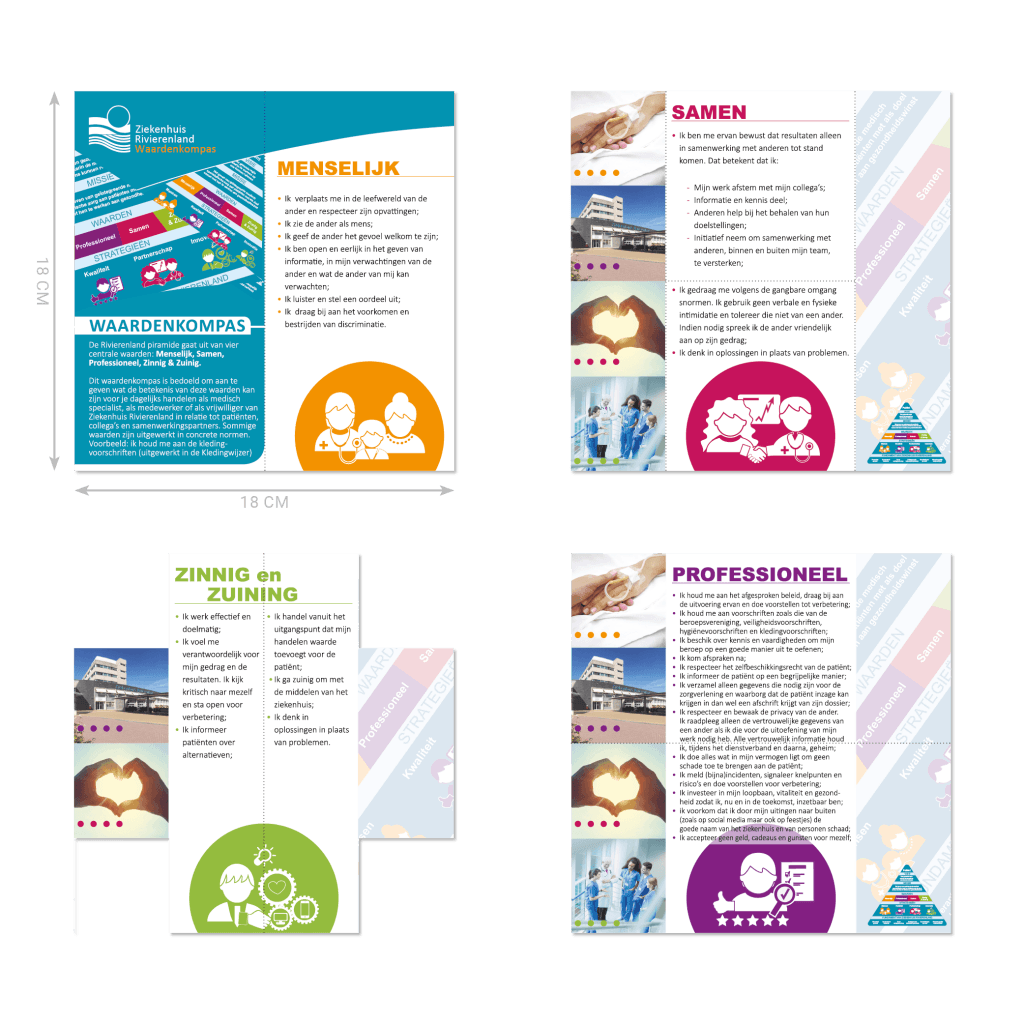 Turning Card 18x18 cm | Unique Direct Mail | LocoMail.co.uk