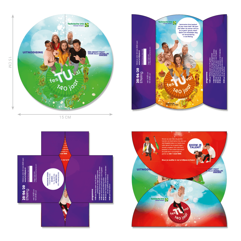 Turning Card Round: a direct mailing with a unique shape! | LocoMail